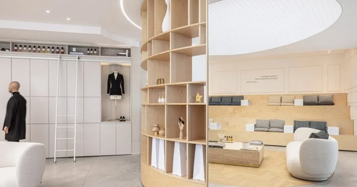 KOT Architects Designs A Cozy And Pleasant Dior Showroom
