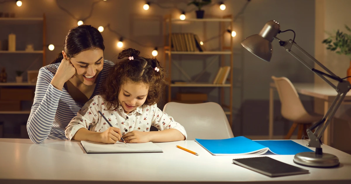 Setting Up A Homework Station Your Kids Will Actually Use